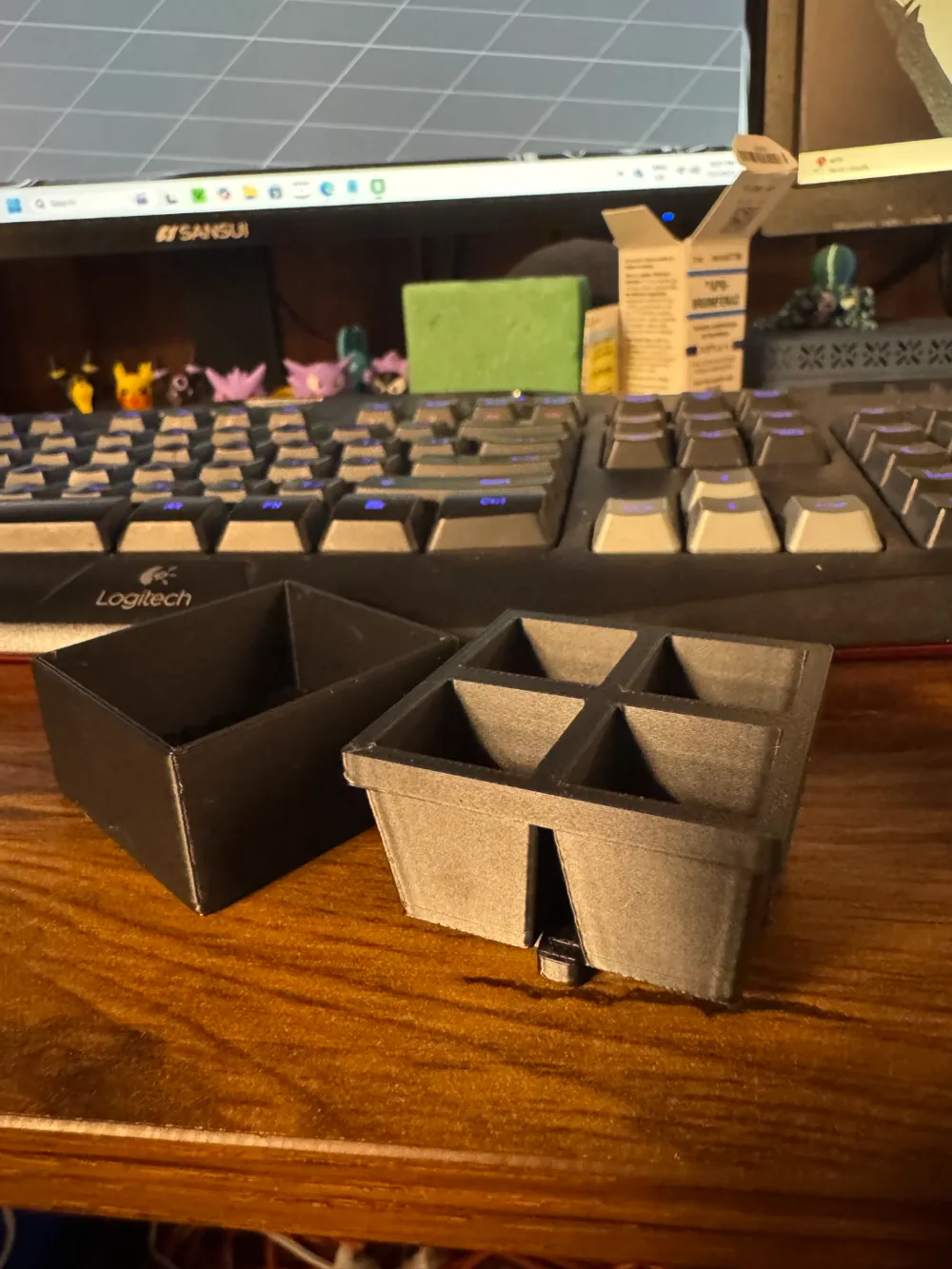 2x2cm Saat-/Anzuchtanzucht-Tray mit Ausstechwerkzeug von CannonCreations - MakerWorld