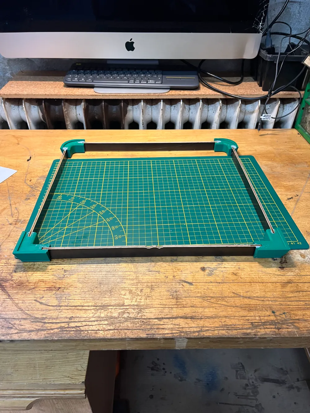 P1S Top glass riser with plywood by printing_Holland - MakerWorld