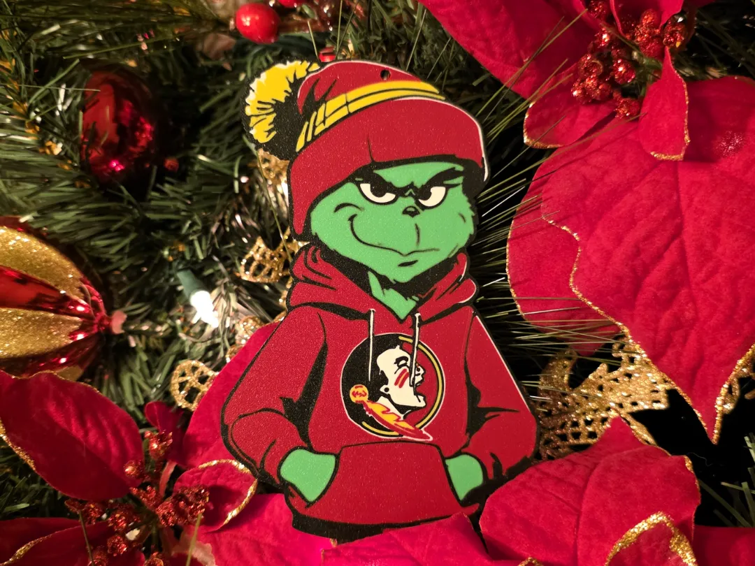 Grinch Florida State Christmas Ornament - Free 3D Print Model - MakerWorld