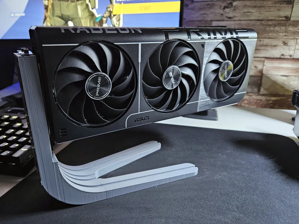 Gpu Stand / Holder (suspended in the air) by Disturbed MakerWorld: Download Free 3D Models