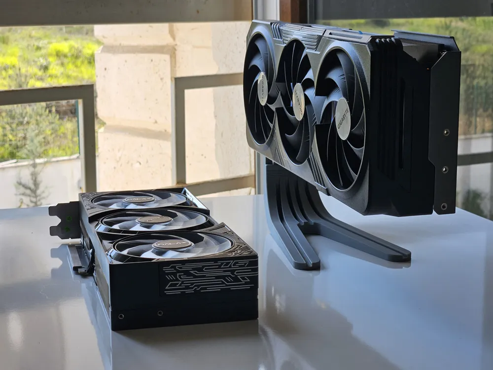 Gpu Stand / Holder (suspended in the air) by Disturbed MakerWorld: Download Free 3D Models