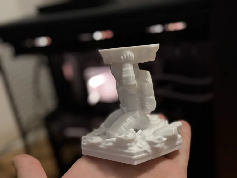 Astronaut GPU Support Stand - Free 3D Print Model - MakerWorld
