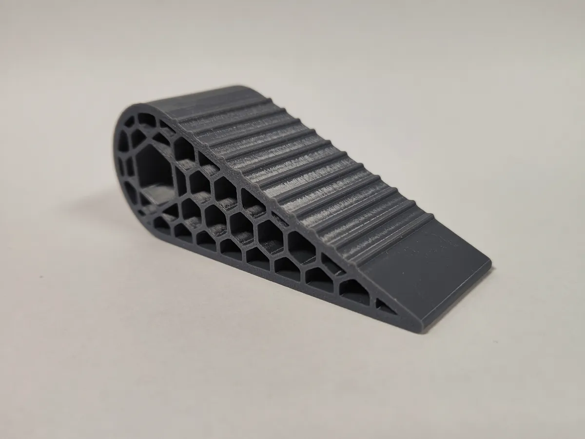 Hex-Flex Door Stopper | Honeycomb Wedge - Free 3D Print Model - MakerWorld