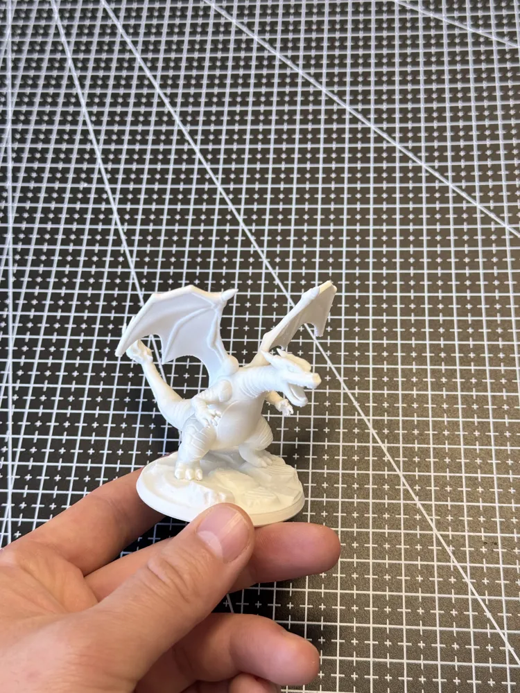 dragon realistic charizard pokemon miniature - Free 3D Print Model ...