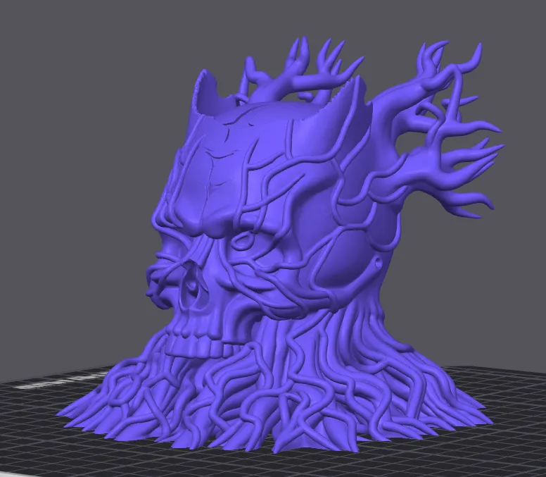 Tree Skull Crown — Twisted Nature’s Guardian by T&T Solutions MakerWorld: Download Free 3D Models
