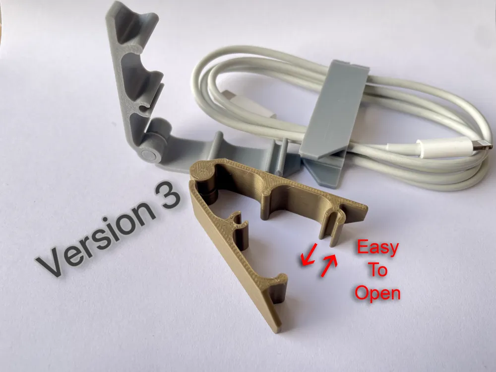 Cable Organizer / Cable Clip - Free 3D Print Model - MakerWorld