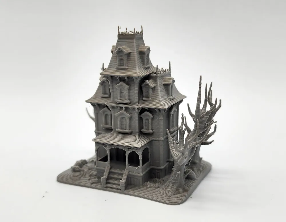 Spooky Mansion Miniature by Triple G Workshop MakerWorld: Download Free ...