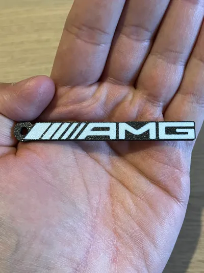 Mercedes keychain - AMG keychain by 3Dingo - MakerWorld