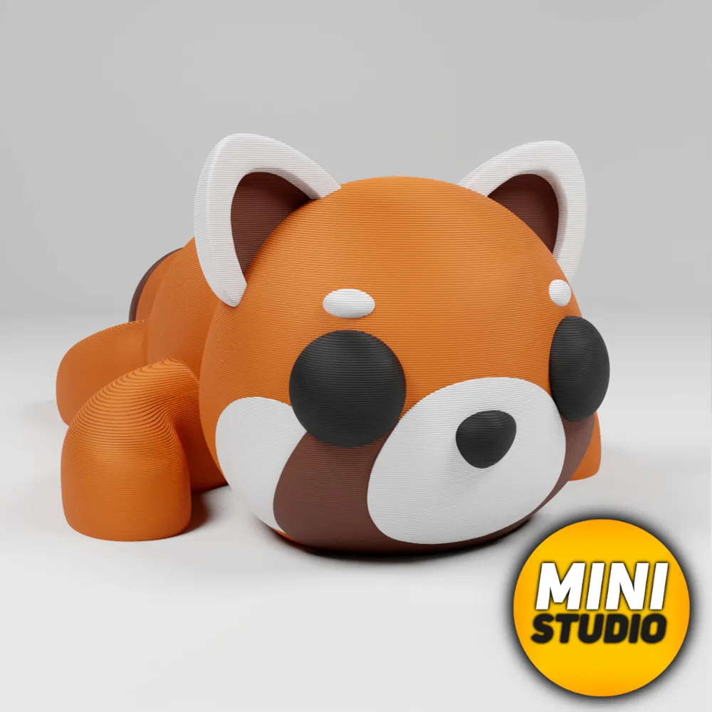 Flexi Red Panda - Free 3D Print Model - MakerWorld