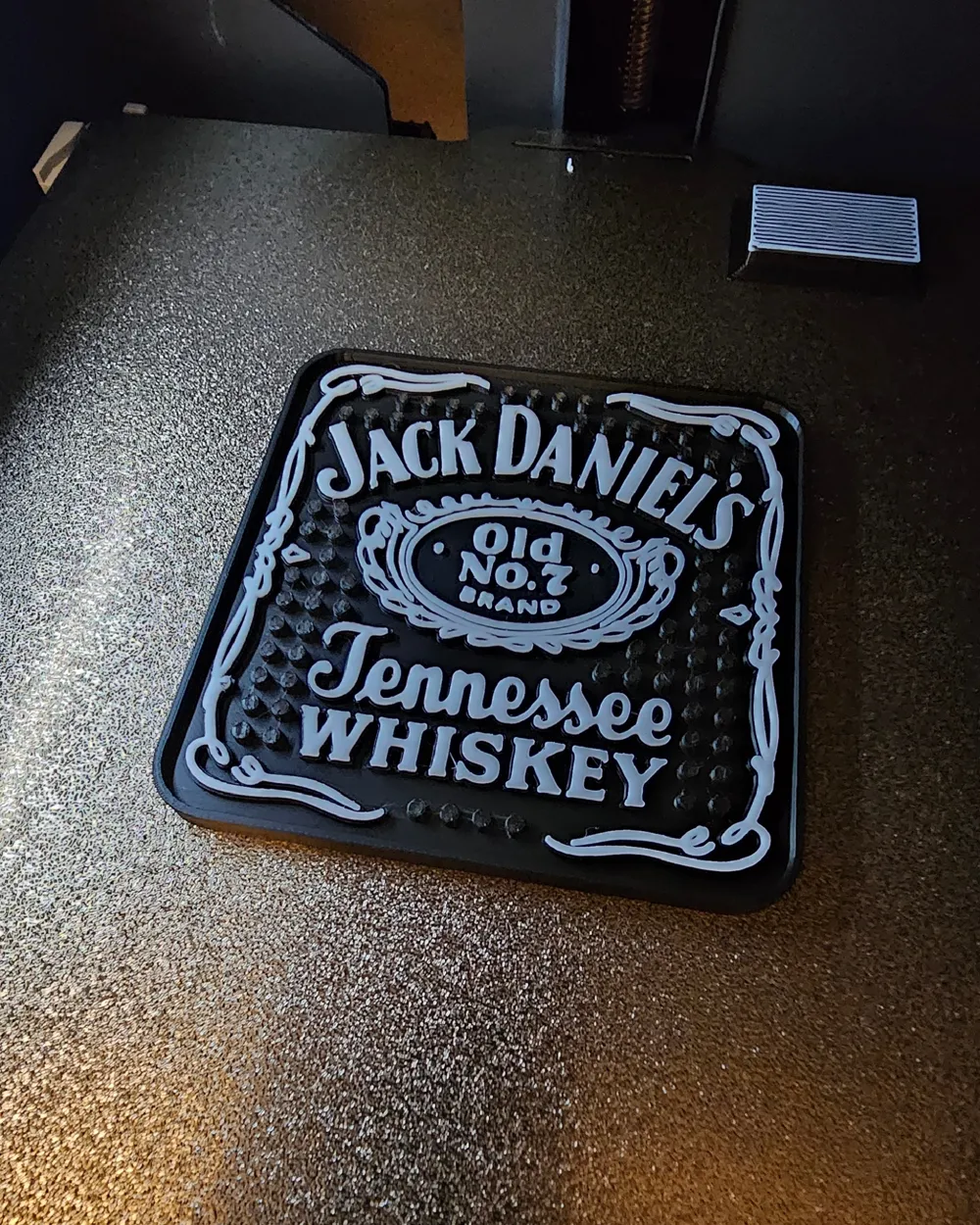 Jack Daniels Coaster by Morphoria MakerWorld: Download Free 3D Models