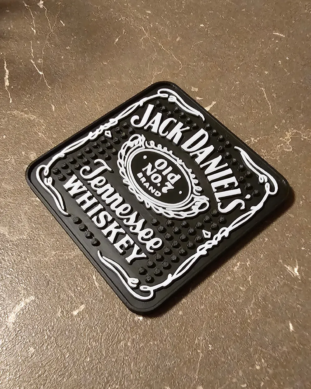 Jack Daniels Coaster by Morphoria MakerWorld: Download Free 3D Models