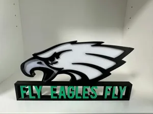 Fly Eagles Fly Sign by stevesDesigns - MakerWorld