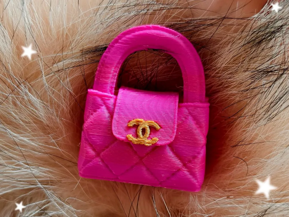 2026 Mini Chanel Bag Keychain Charm - Free 3D Print Model - MakerWorld