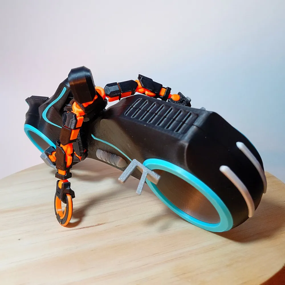 Light Motorcycle DUMMY 13 TRON Legacy - Free 3D Print Model - MakerWorld