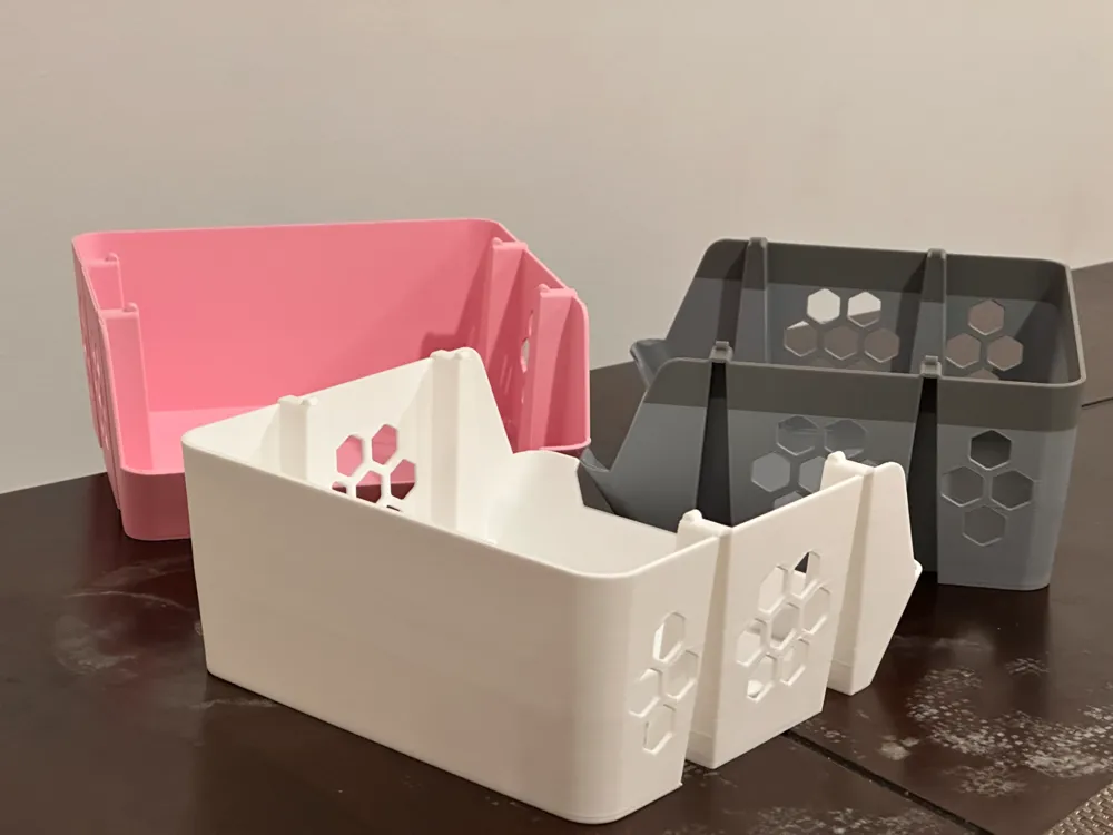 Dual-Stacking Storage Box: Nest or Stack by MarketSt_3DMakerWorld ...