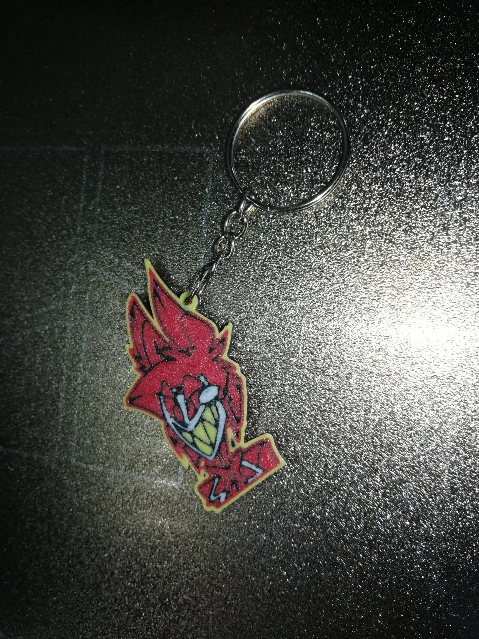 Alastor Keychain Hazbin Hotel by Alegiro - MakerWorld