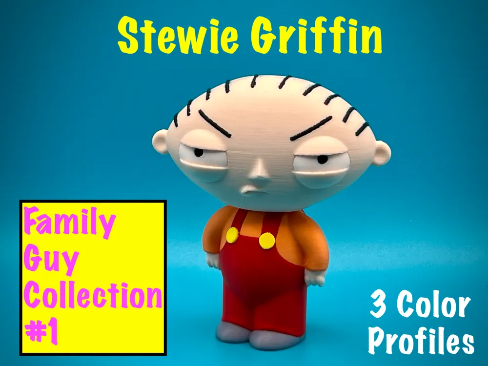 Stewie Griffin (Family Guy) by PrintingPopPop - MakerWorld