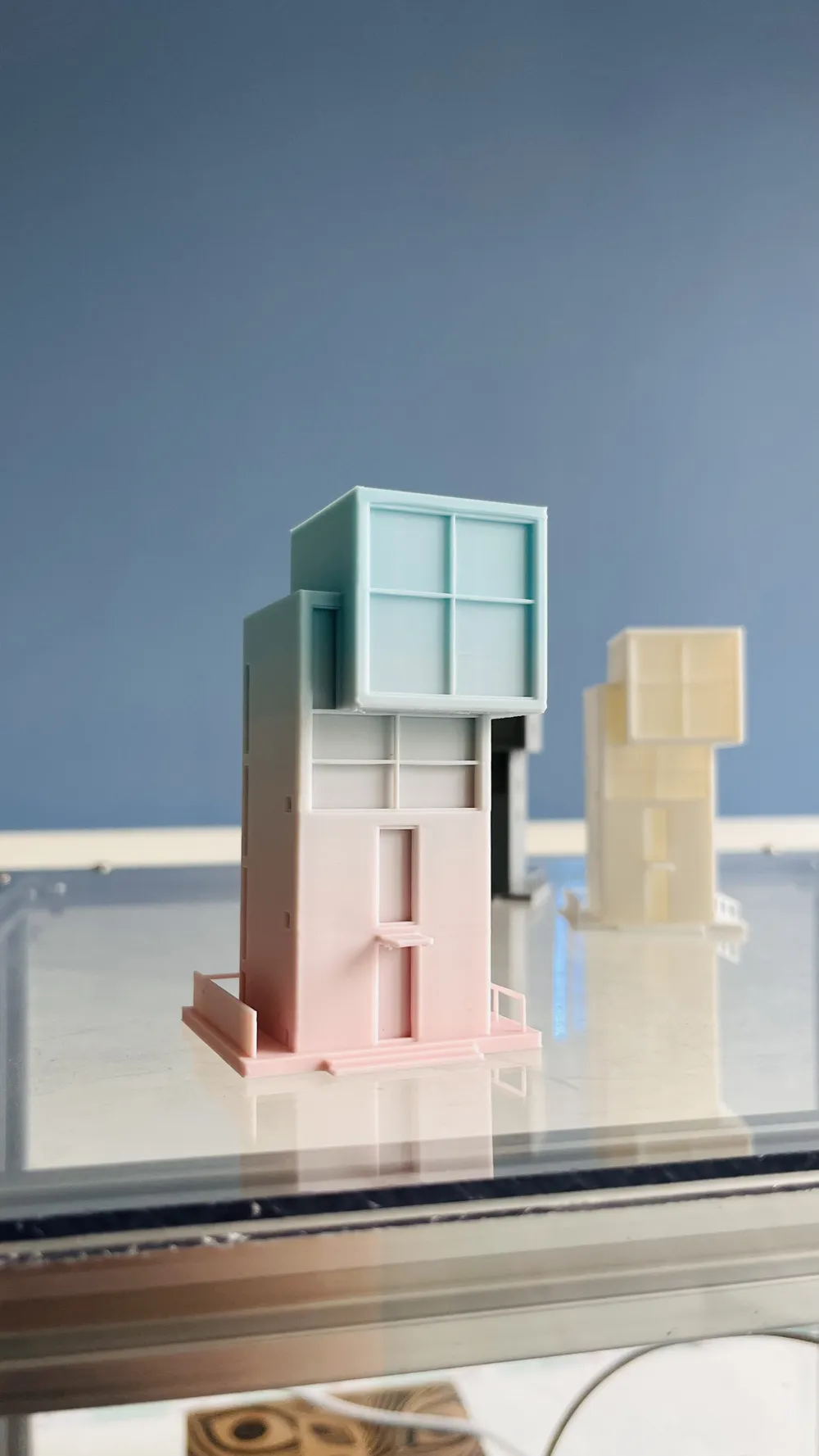 Miniature Tadao Ando 4X4 HOUSE - Free 3D Print Model - MakerWorld
