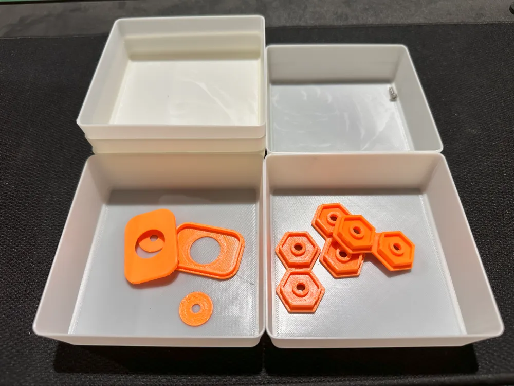 Simple Stackable Component Tray by @YTStudio - MakerWorld