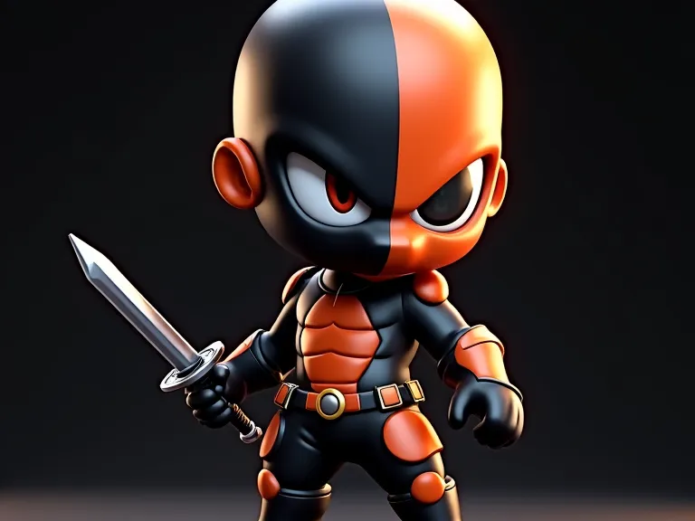 Chibi Deathstroke by breadman MakerWorld: Download Free 3D Models