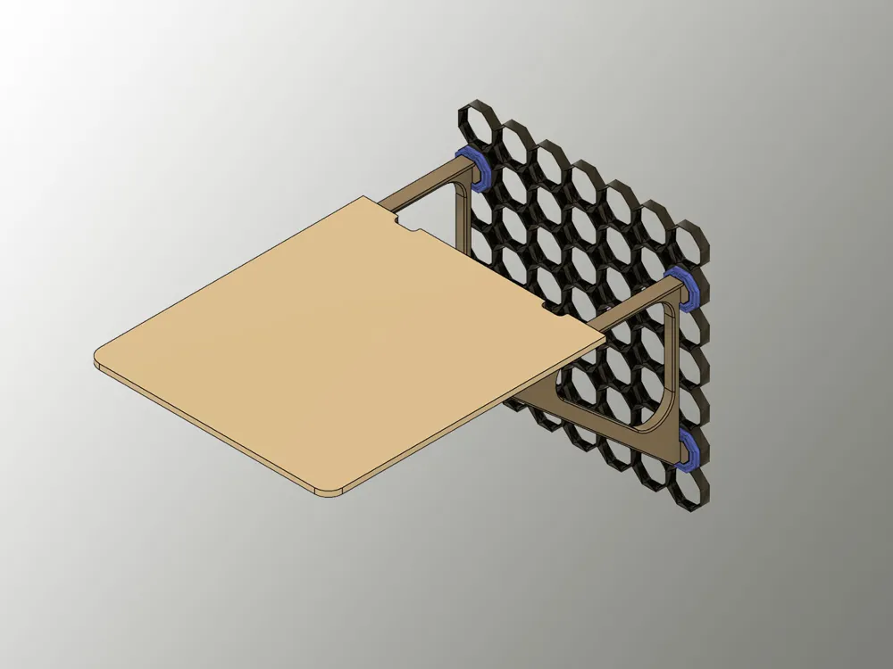 Large simple flat Shelf for Multiboard by warlogh - MakerWorld