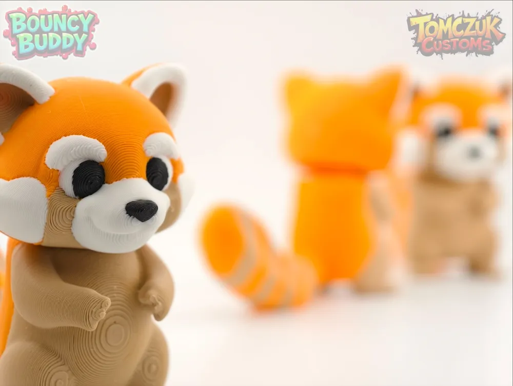 Bouncy Buddies - Red Panda by TomczukCustoms MakerWorld: Download Free ...