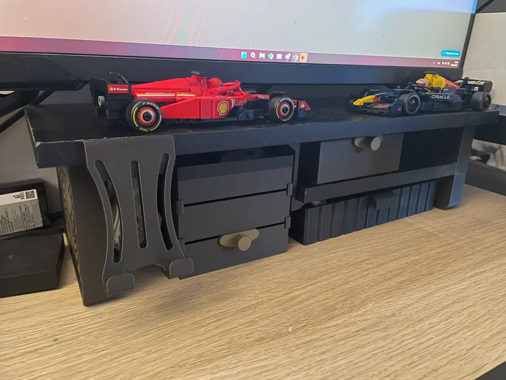 Modular monitor stand by Dezist9 MakerWorld: Download Free 3D Models