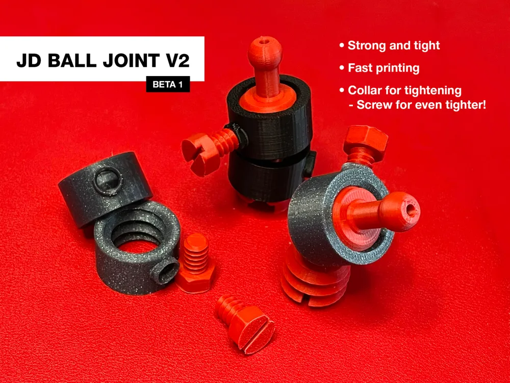 JD Ball Joint V2 (Beta 1) by jakobdam MakerWorld: Download Free 3D Models