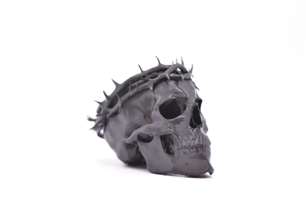 Crown of Thorns Skull by tux3105 MakerWorld: Download Free 3D Models