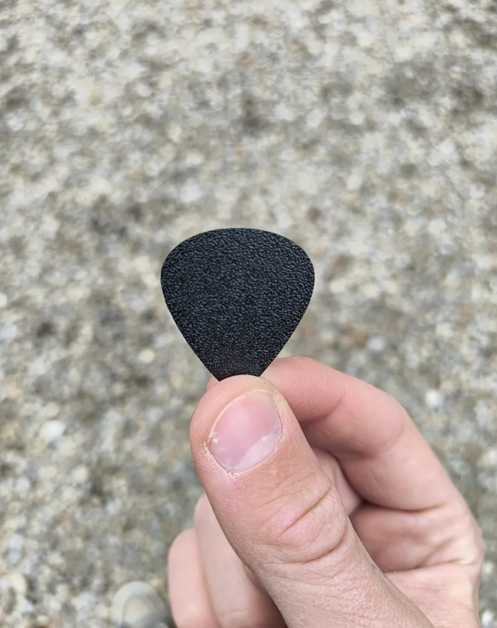 Plectrum, 3 different sizes 0.8mm-1mm-1.2mm - Free 3D Print Model ...