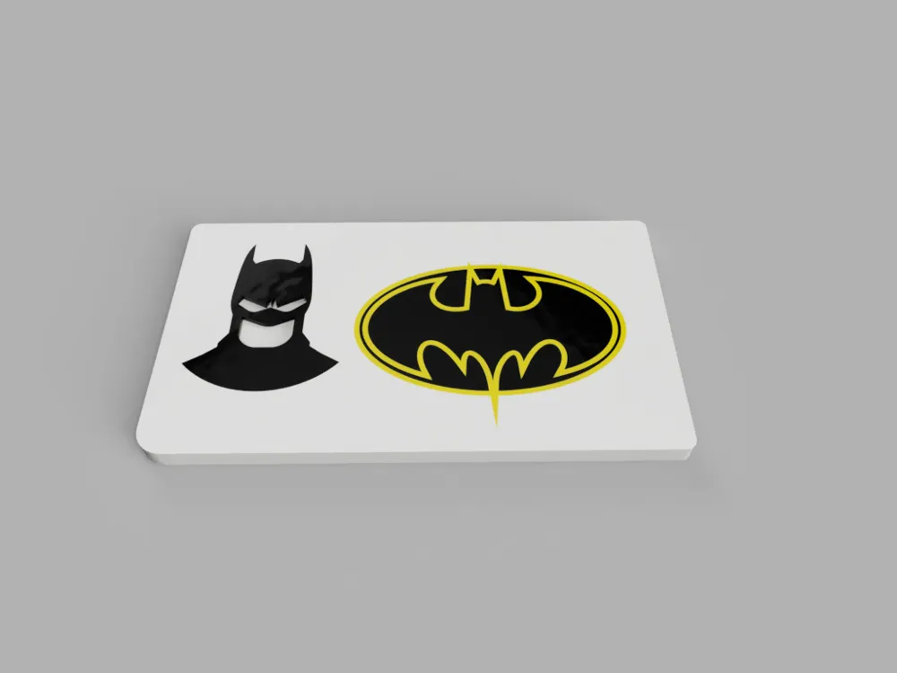 batman ID by AdditivInvent MakerWorld: Download Free 3D Models