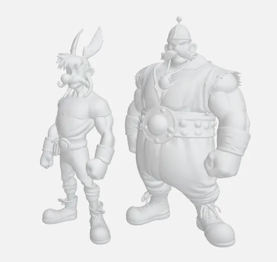 Asterix and Obelix by SPARTAN117 MakerWorld: Download Free 3D Models