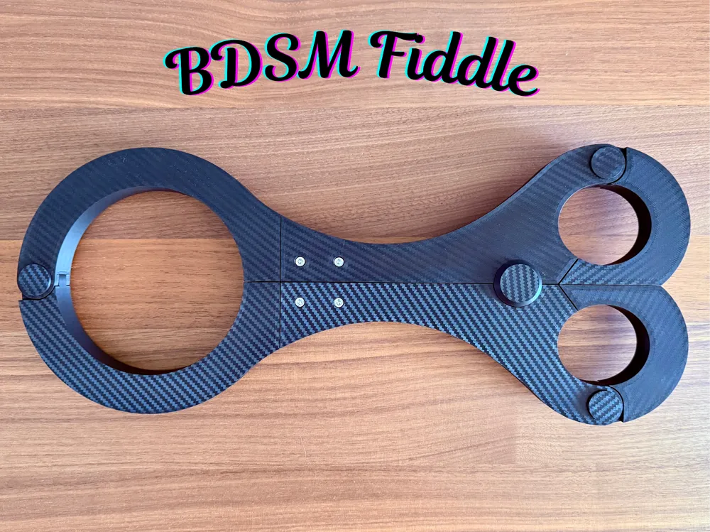 BDSM Fiddle Restraint by semisemisemi MakerWorld: Download Free 3D Models