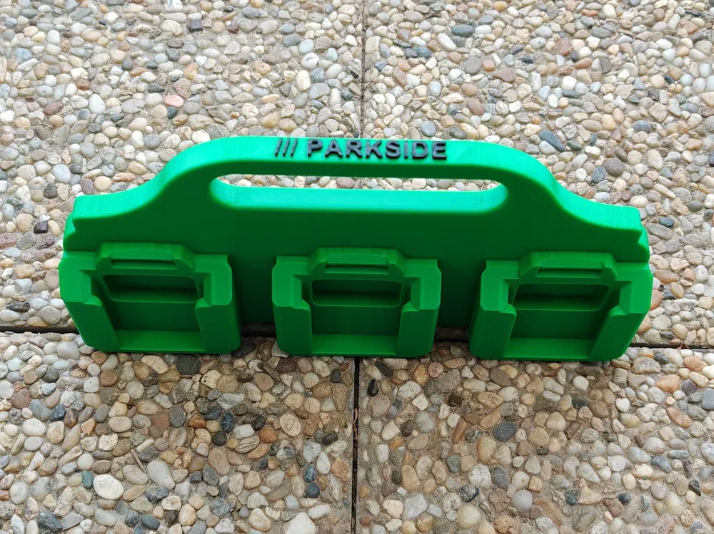 Parkside 20V battery holder, battery carrier by Petr.M.Cik MakerWorld ...
