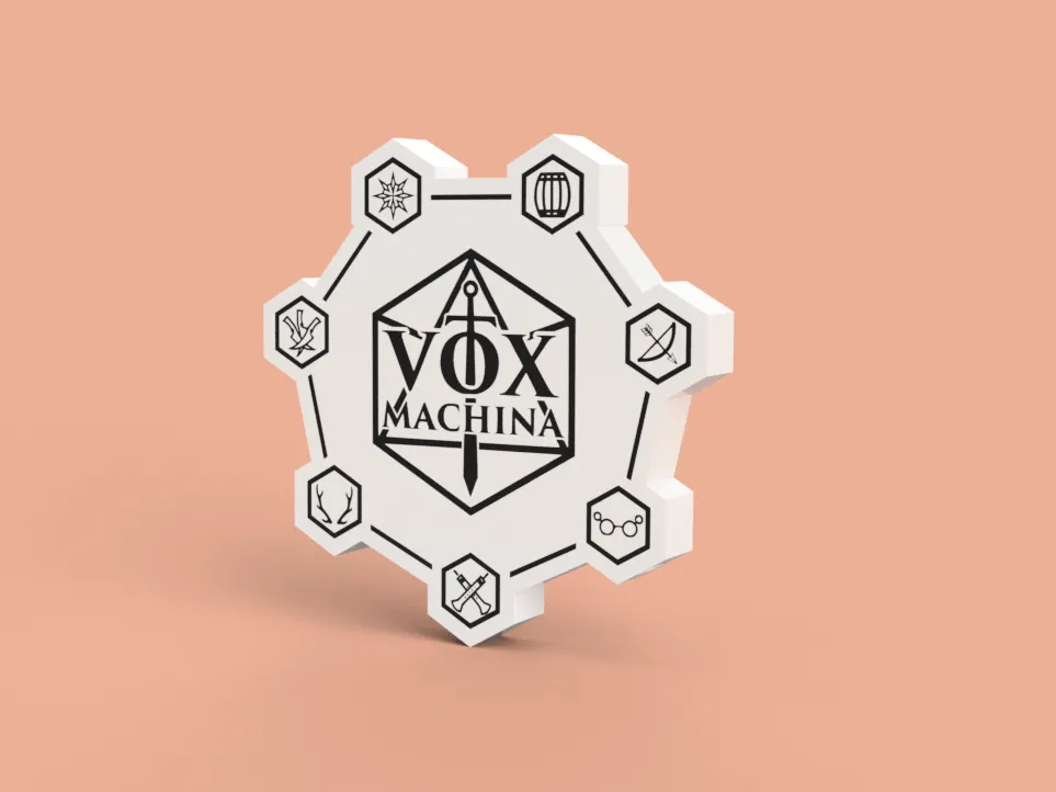Vox Machina Lightbox by Sitsero - MakerWorld