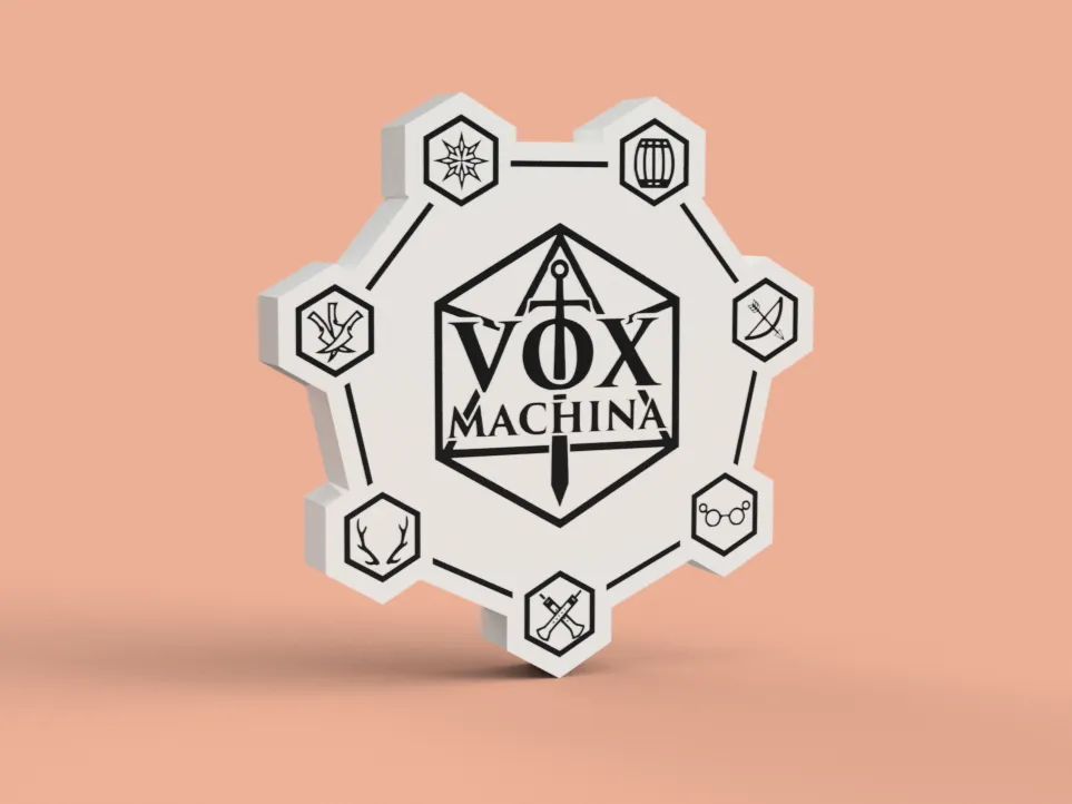 Vox Machina Lightbox by Sitsero - MakerWorld