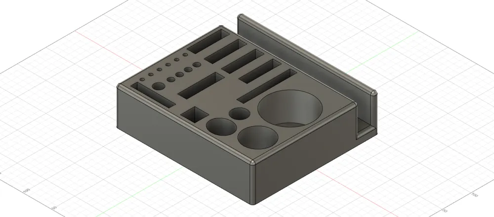 3D Printer Tool Holder / Tool Caddy - Free 3D Print Model - MakerWorld