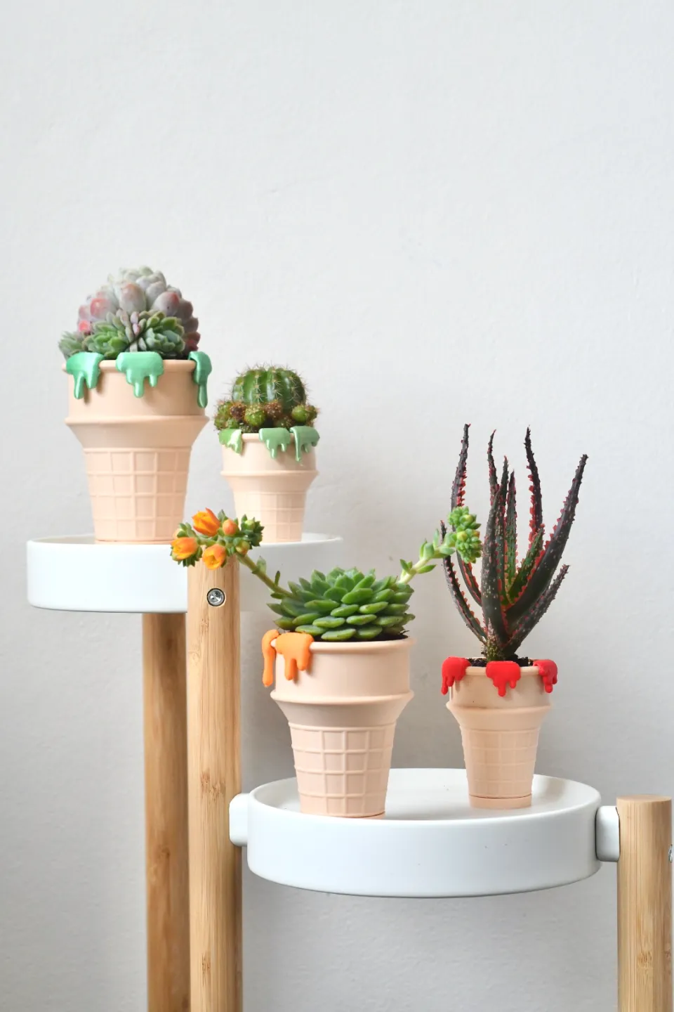 ICE CREAM CONE PLANTER POT by vali - MakerWorld