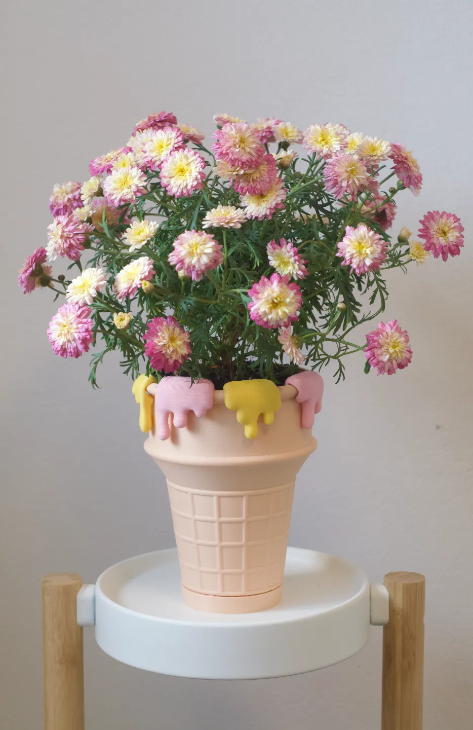 ICE CREAM CONE PLANTER POT by vali - MakerWorld