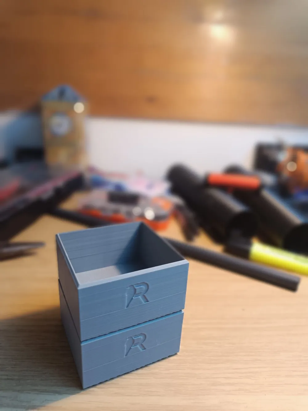 Stackable Box 70mm x 70mm x 39mm by Rabe Workshop MakerWorld: Download ...