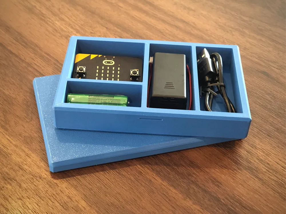 Microbit Storage Box by Toucan Makes - MakerWorld