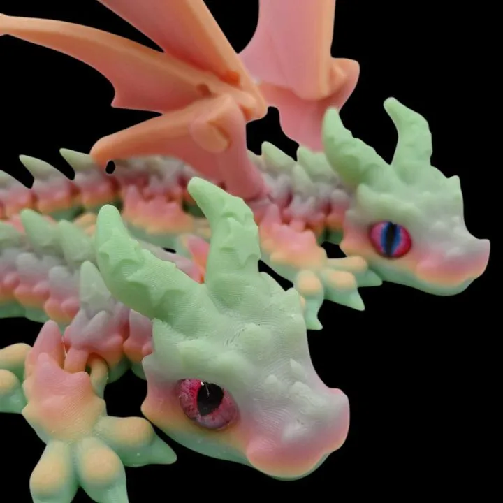 Star Dragon Baby - Free 3D Print Model - MakerWorld