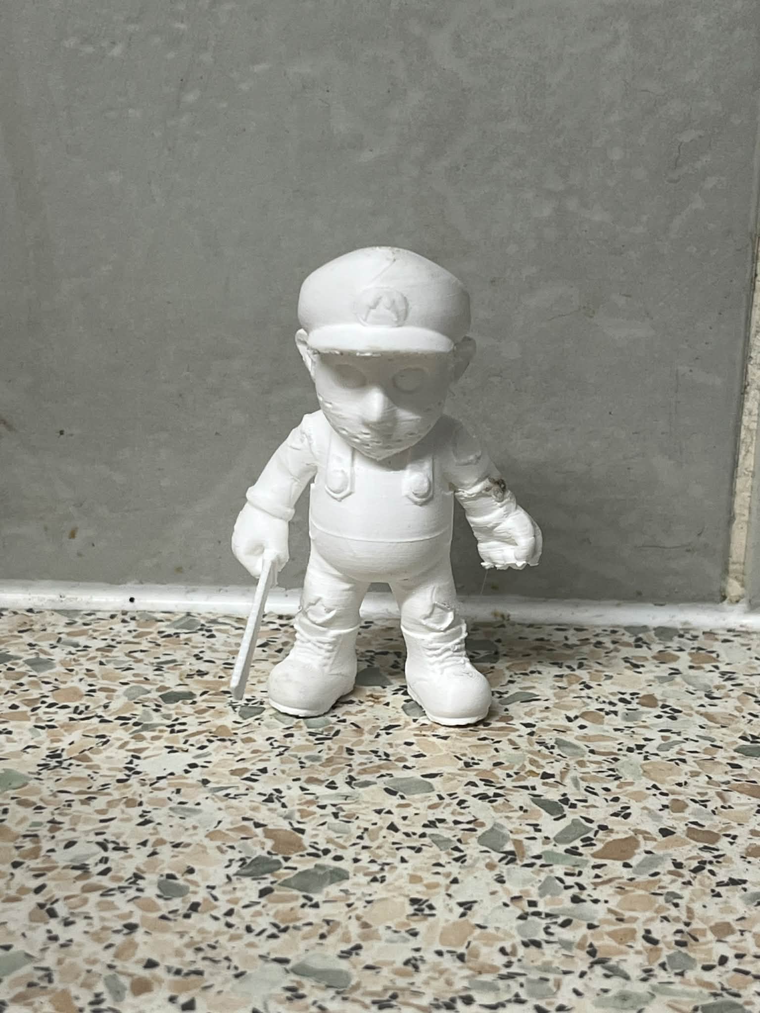 Mario horror cross over - Free 3D Print Model - MakerWorld