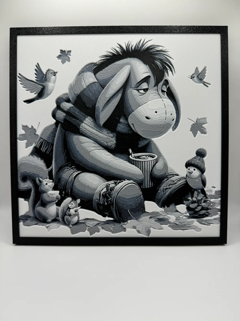 Eeyore - Winnie the Pooh Hueforge - Free 3D Print Model - MakerWorld