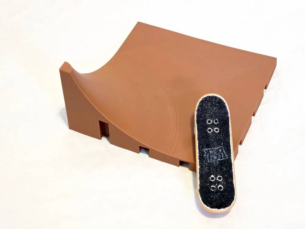 Fingerboard Skatepark Modular - Corner Remixed by eSeL__ MakerWorld ...