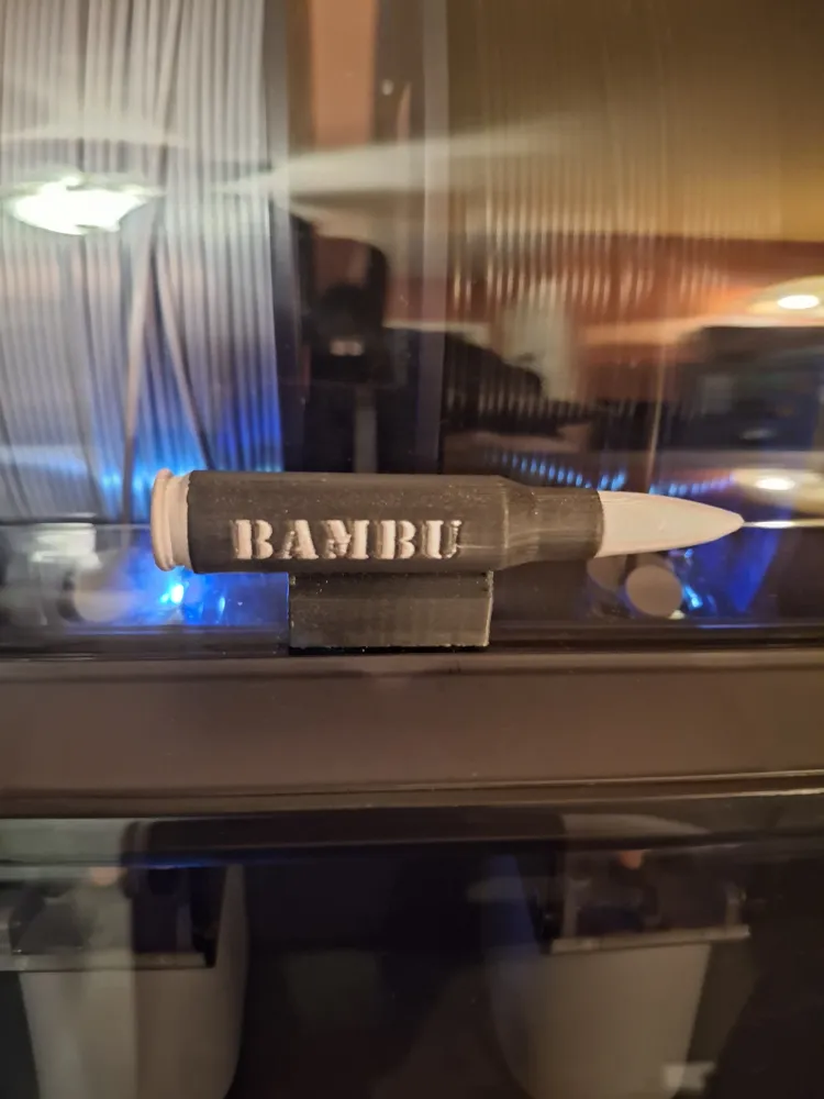 P1S combo AMS lid and Top glass lid bullet handles - Free 3D Print ...