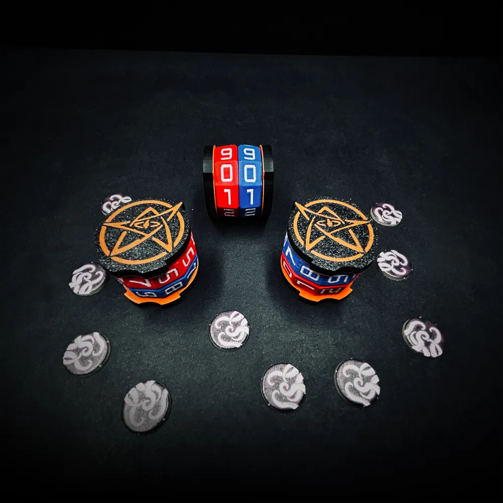 Eldritch horror counter of lives and mind by Hexgray3dMakerWorld ...
