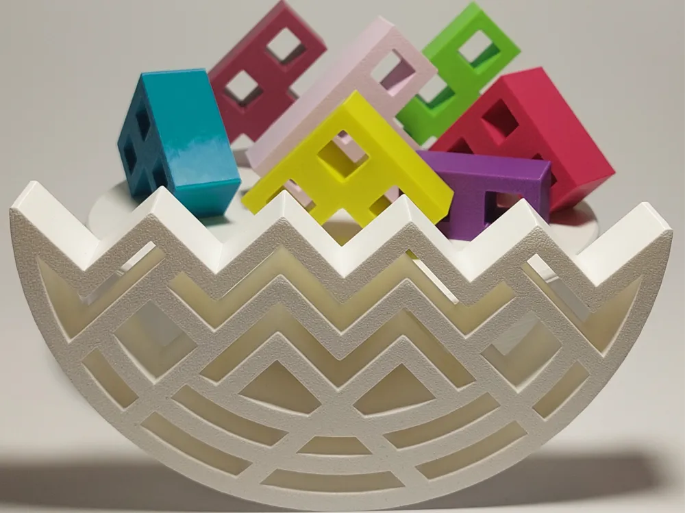 Balancing Blocks – Tetris Dexterity Game by 0p1um - MakerWorld