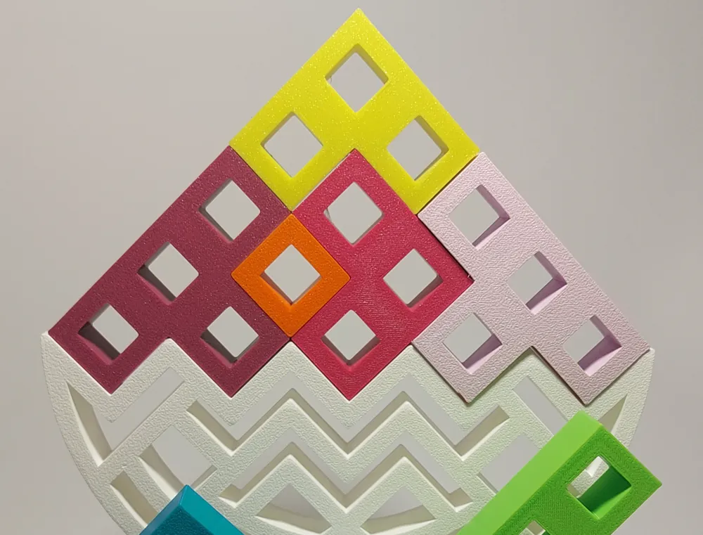 Balancing Blocks – Tetris Dexterity Game by 0p1um - MakerWorld