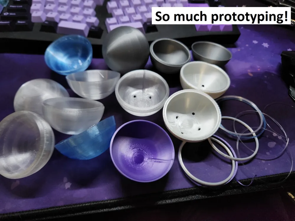 Gacha Capsules (compatible with 200% scale EduColon) - Free 3D Print ...